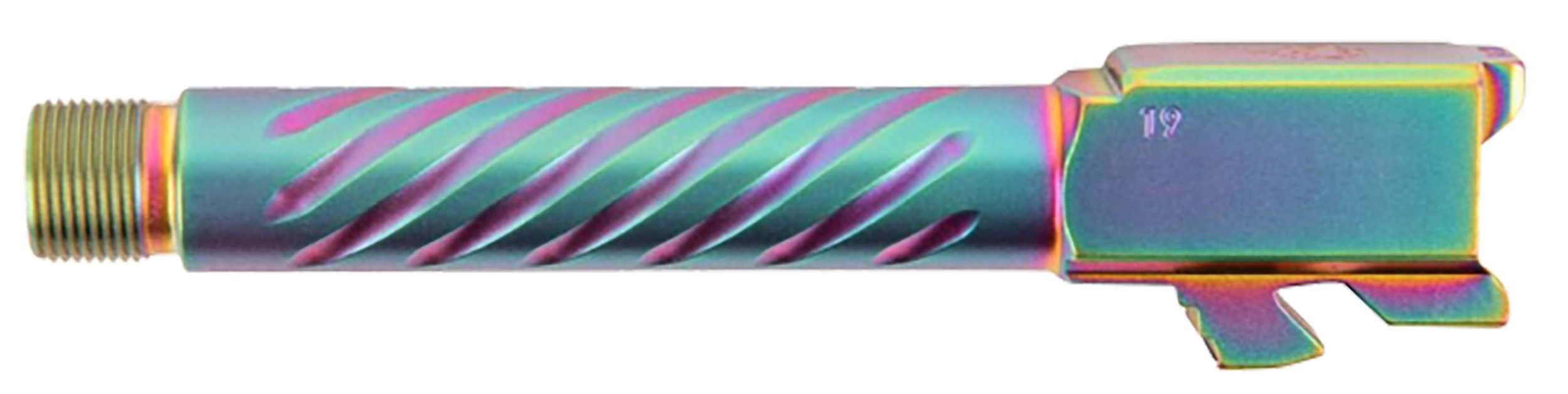 Ballistic Adv Premium Series Glock 17 Gen 5 9mm Threaded Spiral Fluted ...