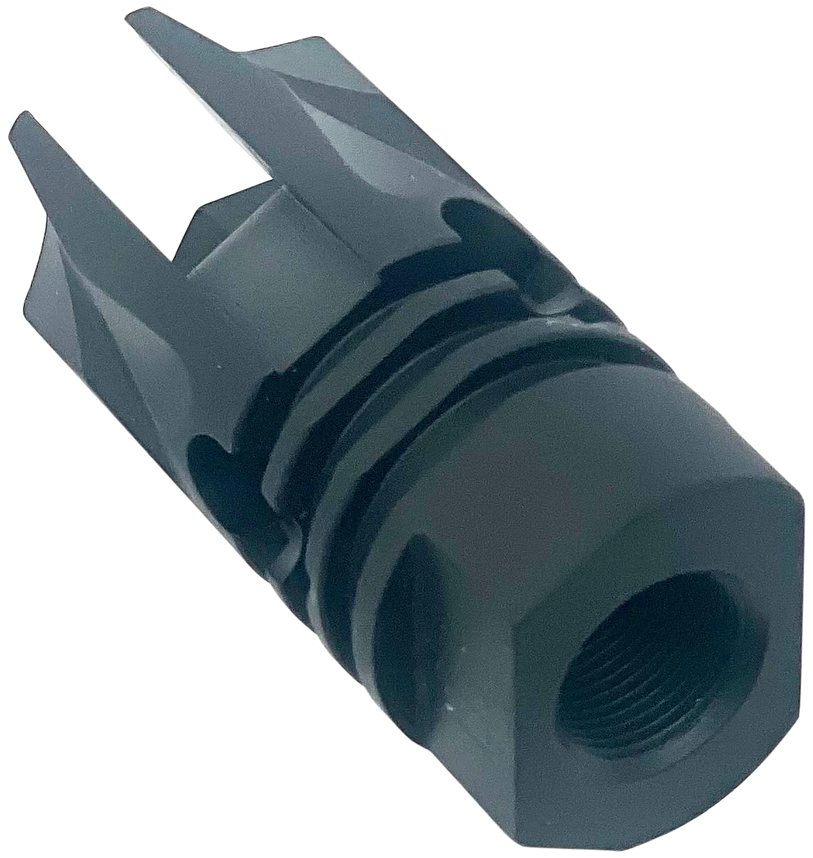 LBE Unlimited AR-15 REV Flash Hider for 5.56 NATO/.223 Rem, 1/2-28 Thr ...
