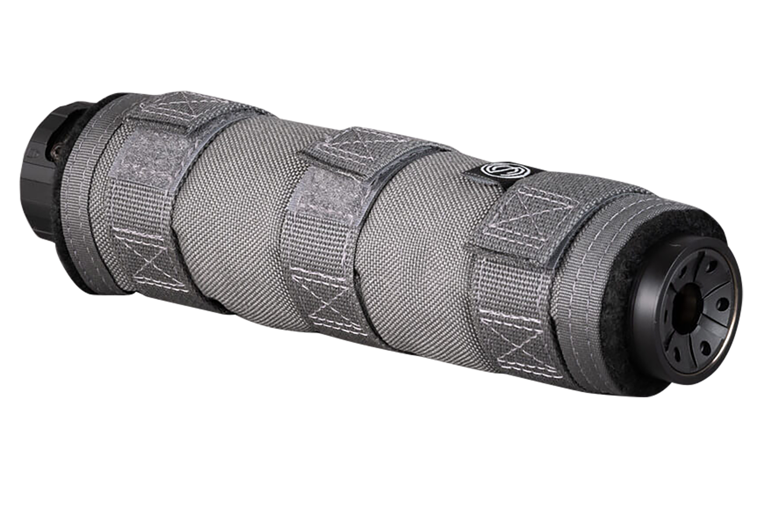 SilencerCo High Temp Suppressor Cover 7.5in Gray Nylon Heat Shield Rat ...