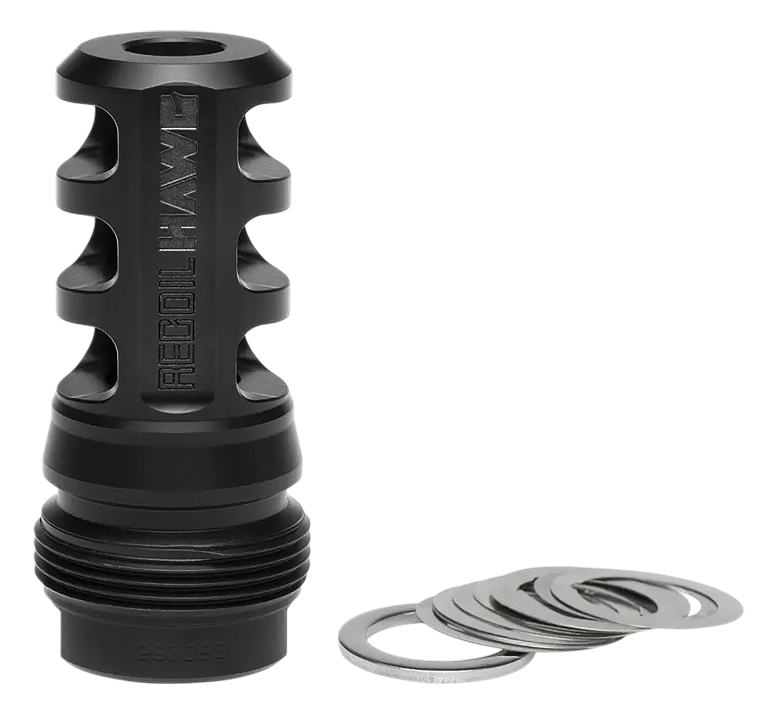 Browning Xeno Recoil Hawg Muzzle Brake, Black Matte Stainless, M13x1.2 ...