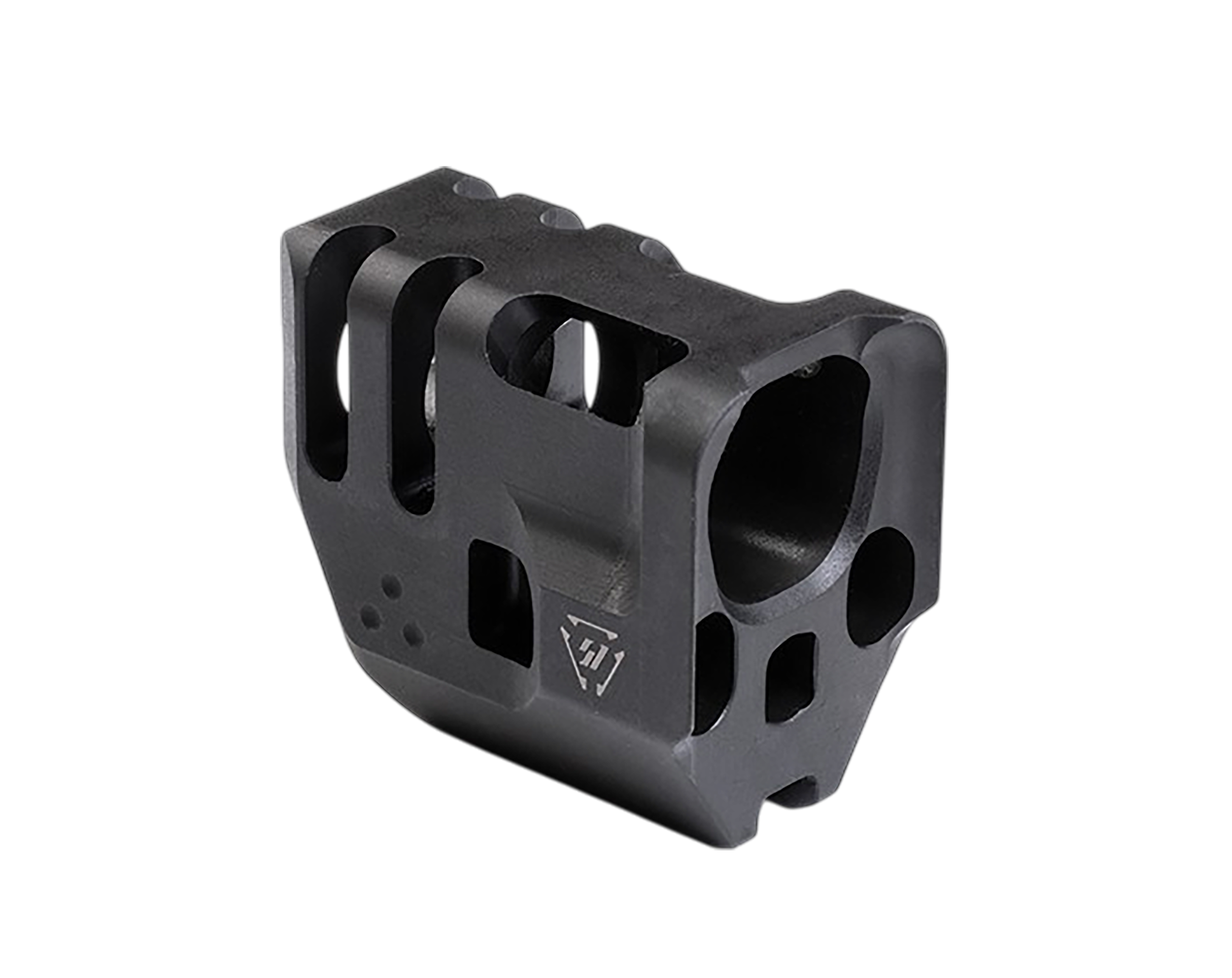 Strike Mass Driver Compensator for 9mm Pistols, Black Steel Recoil-Red ...