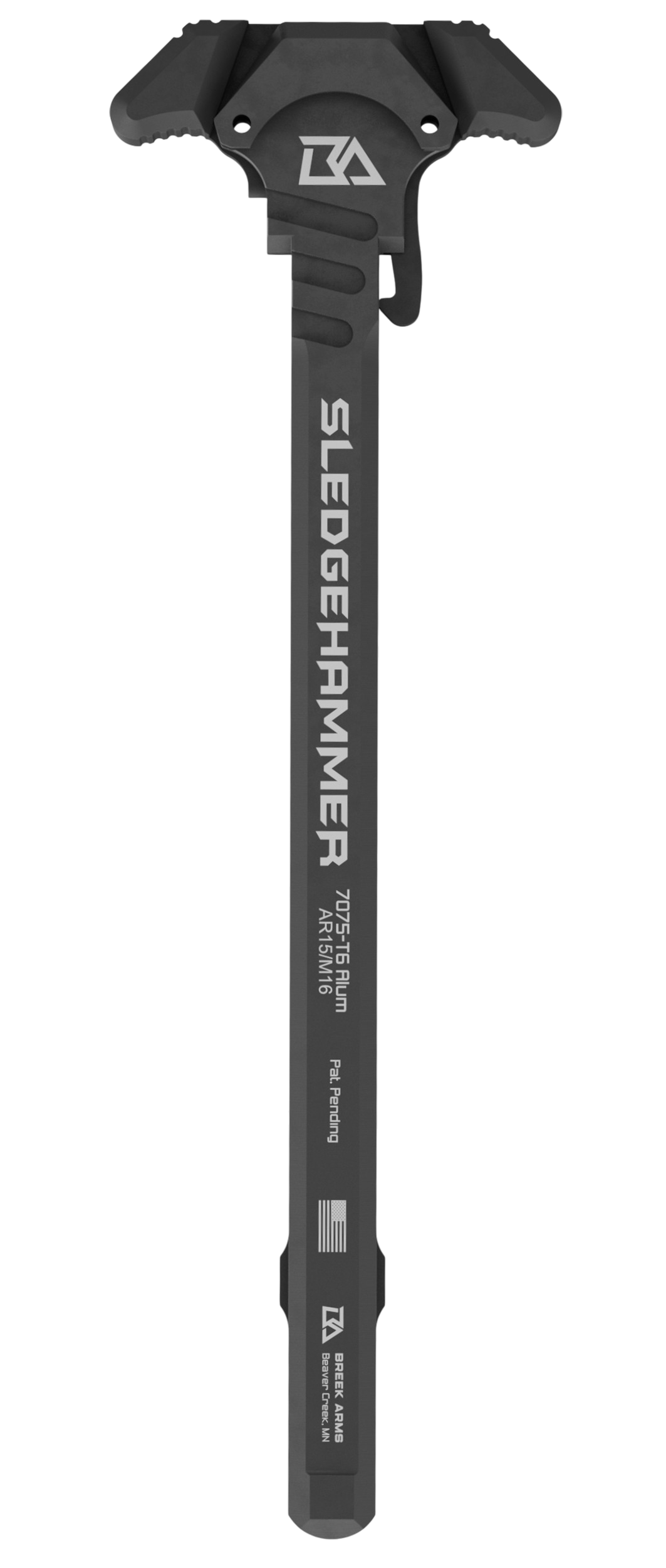 Breek Arms Sledgehammer AR-15 Charging Handle with LE Small Latch, Gas ...