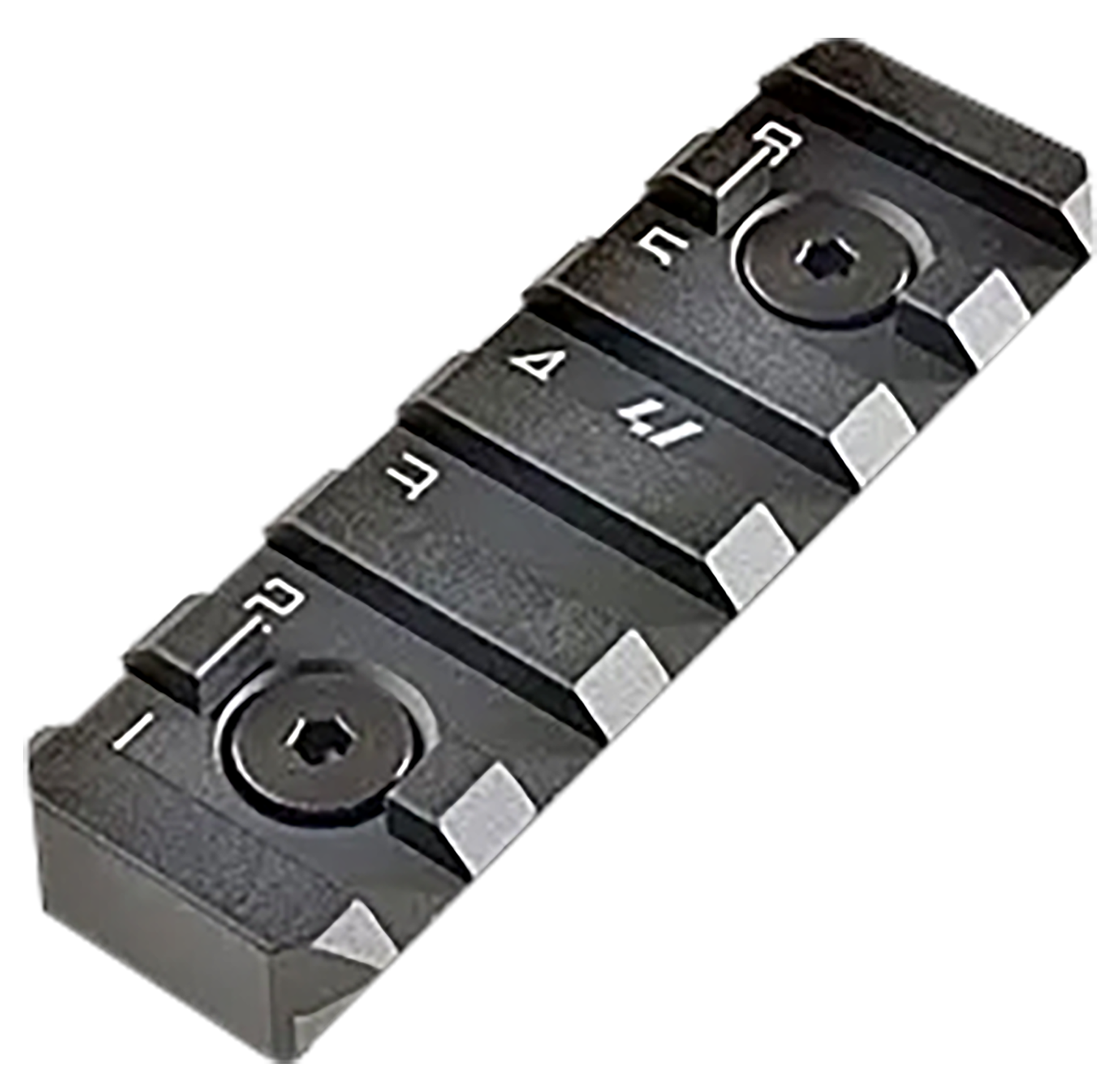 Strike Industries LINK M-LOK/KeyMod 6-Slot Picatinny Rail Section, Har ...
