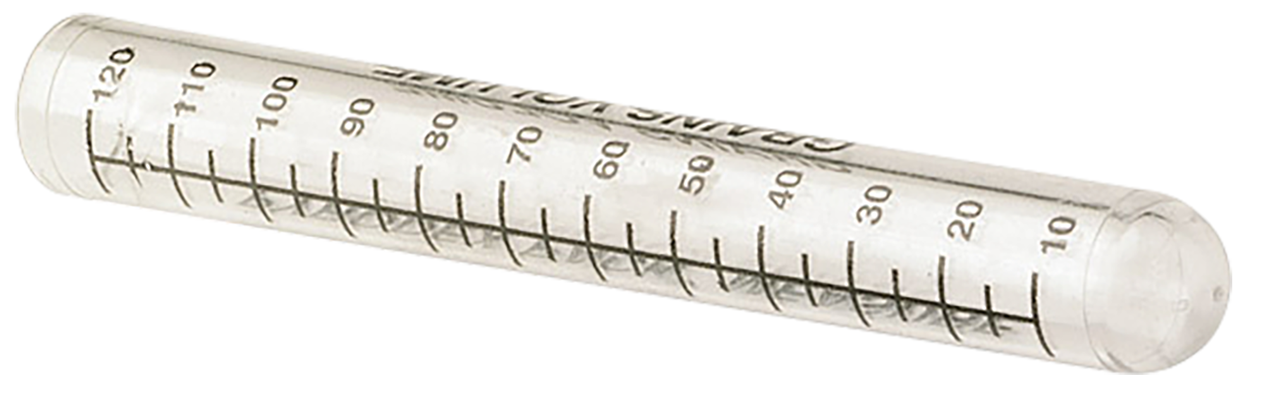 Traditions Clear Composite Powder Measure Tube, 10–120 Grain Graduated ...